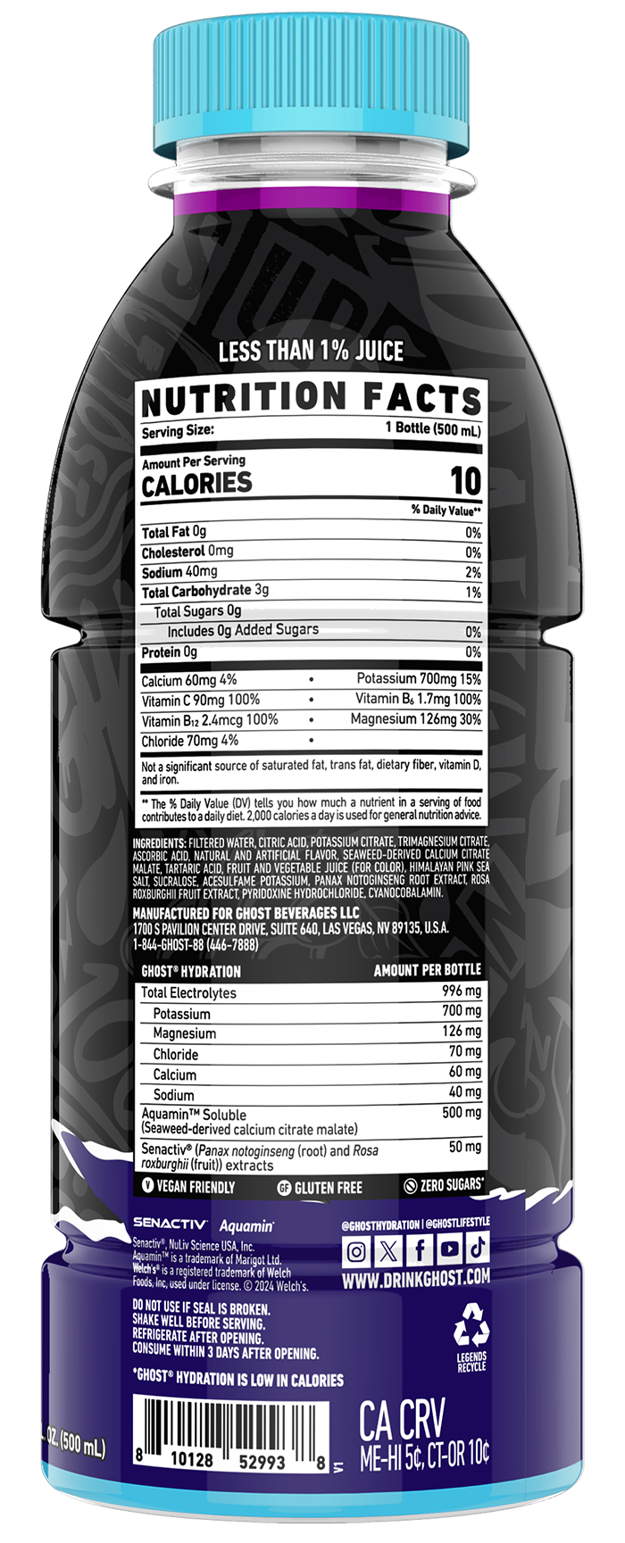 GHOST® HYDRATION | STRAWBANGO™ – DRINKGHOST