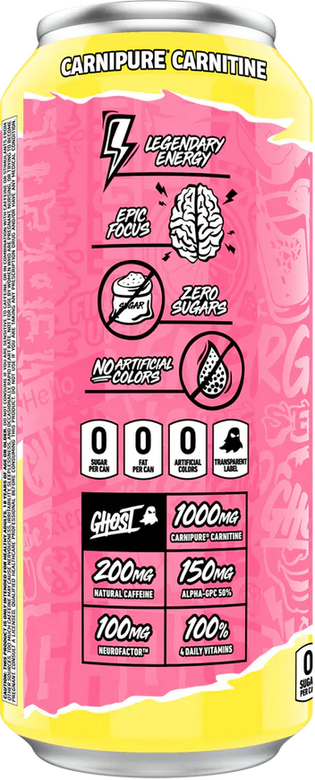 GHOST® ENERGY | SOUR PINK LEMONADE – DRINKGHOST