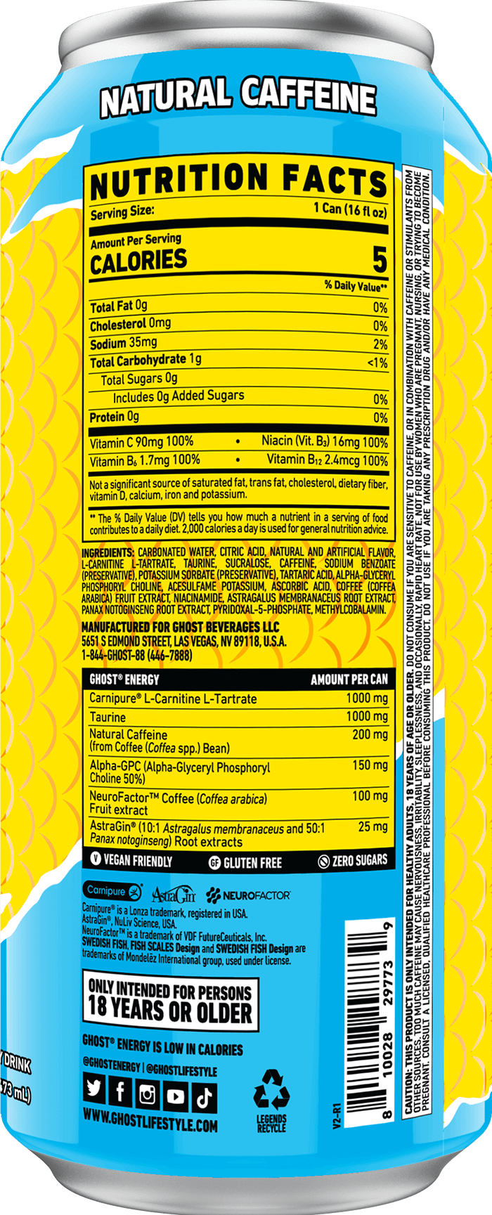 GHOST® ENERGY | PEACHES – DRINKGHOST